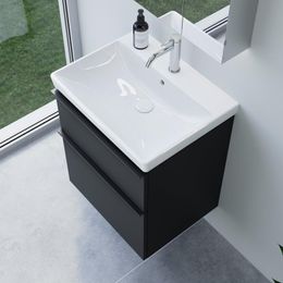 Villeroy & Boch Villeroy & Boch Avento Waschtisch, evineo ineo4 Unterschrank B: 60 cm, 2 Ausz&uuml;ge, mit Griff,, 41586001+BE0808BM,