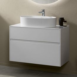 Villeroy & Boch Villeroy & Boch Embrace Schrank mit Waschtisch, 2 Ausz&uuml;ge, 5A6056R1+A95500DH,
