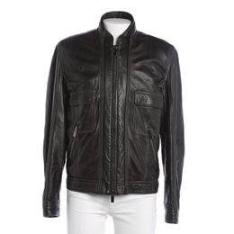 Fendi Lederjacke / Ledermantel Herren Gr&ouml;&szlig;e L/XL Second Hand dunkelbraun