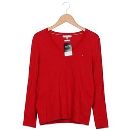 Tommy Hilfiger Pullover Damen Gr&ouml;&szlig;e S Second Hand rot