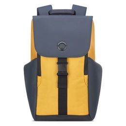 Delsey Paris Backpack 'Securflap' male Yellow size One Size