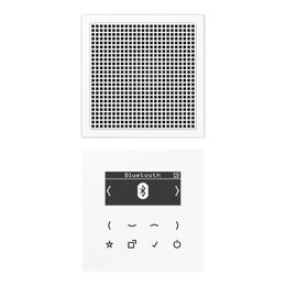 Jung Smart DAB+ Digitalradio Bluetooth SetMono1LS DAB LS1 BT WW (DABLS1BTWW)