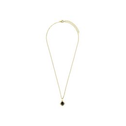 Lucardi Necklace 'Weinlese' female Gold, Black size Onesize
