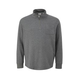 s.Oliver Men Big Sizes Sweatshirt male Grey size 3XL