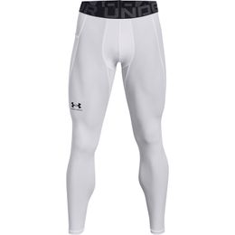 Under Armour Heatgear Tights Herren - Gr&ouml;&szlig;e L - wei&szlig;