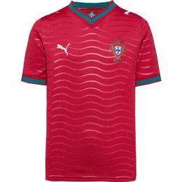 Puma Portugal FPF Home Teamtrikot Kinder - Gr&ouml;&szlig;e 176 - rot