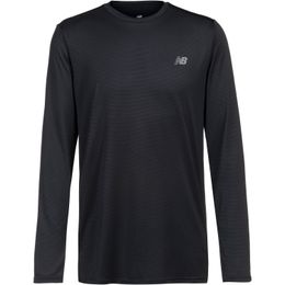 New Balance Funktionsshirt Herren - Gr&ouml;&szlig;e L - schwarz