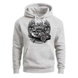 Neverless Sweatshirt 'Hot Rod' male Grey size S
