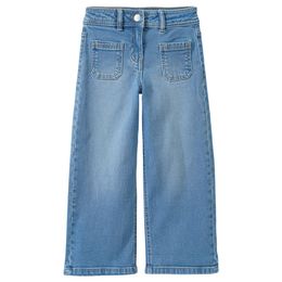 Topolino M&auml;dchen Wide-Leg-Jeans mit Fronttaschen
