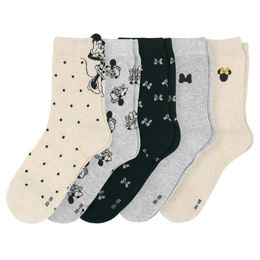 Gina Benotti 5 Paar Minnie Maus Socken im Set