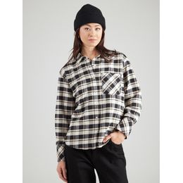 Mavi Bluse Damen Gr&ouml;&szlig;e XL dunkelbraun / senf / wei&szlig;