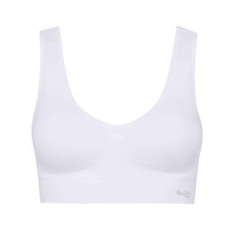 Bee Dees BeeDees Top 'Bustier Comfee Crop Top' Damen Gr&ouml;&szlig;e XL/XXL wei&szlig;