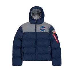 Alpha Industries Between-Season Jacket 'NASA' male Blue size XL