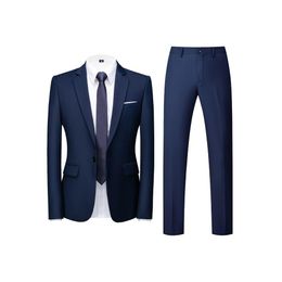 YOUTHUP Suit male Blue size 48