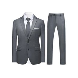YOUTHUP Suit male Grey size 46