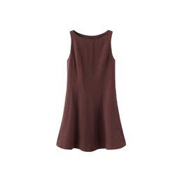 Mango Kleid 'Lotus-w' Damen Gr&ouml;&szlig;e 40 braun Winterkleid