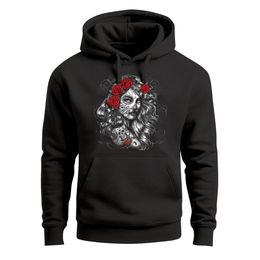 Neverless Sweatshirt 'Day of Dead' male Black size XL