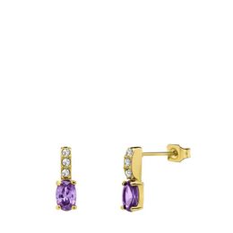 Lucardi Earrings female Gold size Onesize