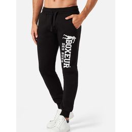 Boxeur Des Rues Sporthose 'Slim Fit Sweatpant With Logo' Herren Gr&ouml;&szlig;e S schwarz