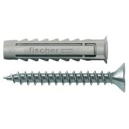 Fischer 50x Spreizd&uuml;bel SX 6 x 30 mm S Schraube - 70021 Auslauf