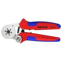 Knipex Selbsteinst. Crimpzange f&uuml;rAderendhuelsen - 975514
