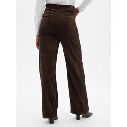 Marie Lund Pleat-Front Pants female Brown size 44