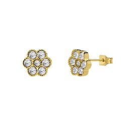 Lucardi Earrings 'Weinlese' female Gold size Onesize