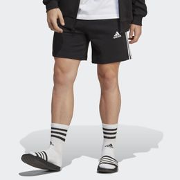 adidas Sportswear Sportshorts 'Essentials' Herren Gr&ouml;&szlig;e S schwarz / wei&szlig;