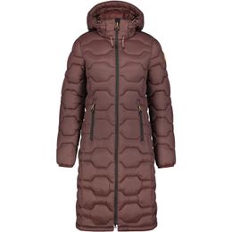 Icepeak Damen Mantel Bandis Dark Brown (Gr&ouml;&szlig;e: 36)