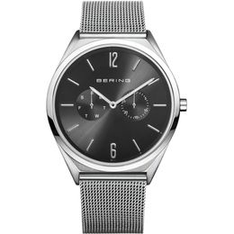 Bering Analog Watch male Black size One Size