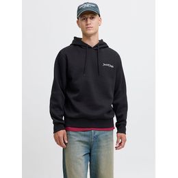 Jack & Jones Jack & Jones Hoodie in Schwarz - 57% | Gr&ouml;&szlig;e M | Herren-sweatshirts-jacken