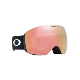 Oakley Ski-/ Snowboardbrille "Flight Deck" in Schwarz/ Orange - 22% | Gr&ouml;&szlig;e L | Damen-outdoor-ausruestung