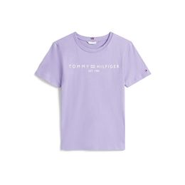 Tommy Hilfiger T-Shirt Damen Gr&ouml;&szlig;e XXL flieder / wei&szlig;