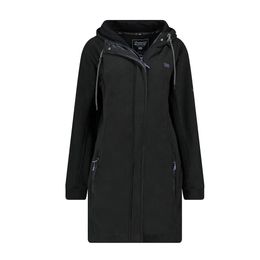Geographical Norway Fleecemantel "Timothe" in Schwarz - 71% | Gr&ouml;&szlig;e M | Damenjacken