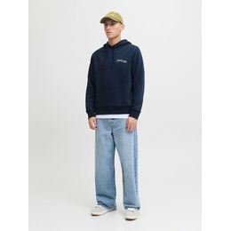 Jack & Jones Jack & Jones Hoodie in Dunkelblau - 54% | Gr&ouml;&szlig;e XL | Herren-sweatshirts-jacken