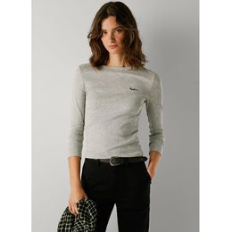 Pepe Jeans Longsleeve "Betina" in Hellgrau - 51% | Gr&ouml;&szlig;e L | Damen-tops