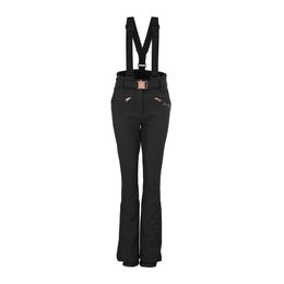 Peak Mountain Ski-/ Snowboardhose "Adam" in Schwarz - 70% | Gr&ouml;&szlig;e L | Damen-sporthosen
