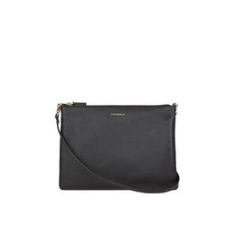 Coccinelle Leder-Umh&auml;ngetasche in Schwarz - (B)22 x (H)15 cm - 22% | Damen-taschen