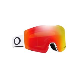 Oakley Ski-/ Snowboardbrille "Fall Line" in Wei&szlig;/ Rot - 42% | Gr&ouml;&szlig;e M | Damen-outdoor-ausruestung