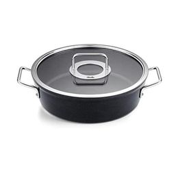 Bratentopf Fissler "Adamant", schwarz, B:29,5cm H:13cm L:39,5cm Ø:28cm, Töpfe, Bratentopf, Made in Germany