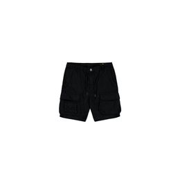 Shorts Alpha Industries "Aloha Safari Shorts", Herren, Gr. 30, Normalgrößen, schwarz, Obermaterial: 80% Baumwolle, 20% Viskose, Hosen Shorts