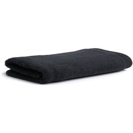 M&ouml;ve Badetuch M&Ouml;VE "Superwuschel", grau (dunkelgrau), B:100cm L:160cm, Walkfrottee, Baumwolle, Handt&uuml;cher, Badetuch, Badetuch mit Bord&uuml;re, 100% Premium Cotton Baumwolle, einfarbig, weich