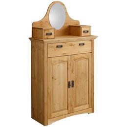 Kombikommode OTTO HOME "Konrad", beige (gelaugt geölt), B:94cm H:165cm T:39cm, Sideboards, Kombikommode, Breite 94 cm, aus massiver, FSC-zertifizierter Kiefer