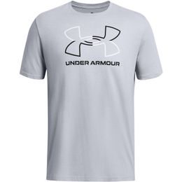 Under Armour Ua Gl Foundation Update Funktionsshirt Herren - grau - Gr. S - Baumwolle/Polyester