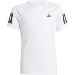 Adidas Club Tennisshirt Kinder - wei&szlig; - Gr. 152 - Polyester/Elastan