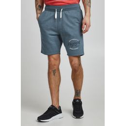 Sweatshorts Blend "BHTorben", Herren, Gr. XXL, US-Größen, blau (ensign blau), Sweatware, 60% Baumwolle, 40% Polyester, gemustert, regular fit kurz, Hosen Sweatshorts, Sweat Shorts mit Print