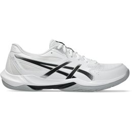 asics Gel-Rocket 12 Hallenschuhe Herren - wei&szlig; - Gr. 44 1/2 - Synthetik