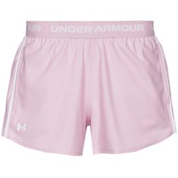 Under Armour Tech Funktionsshorts Damen - rosa - Gr. L - Polyester