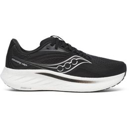 Saucony Ride 18 Laufschuhe Herren - schwarz - Gr. 45 - Mesh/Synthetik
