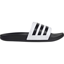 Adidas Adilette Comfort Badelatschen - wei&szlig; - Gr. 47 1/3 - Synthetik